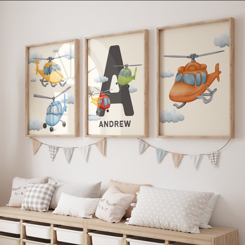 Helicopter Decor - Etsy