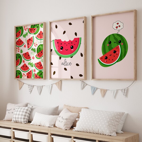 Watermelon Print - Etsy
