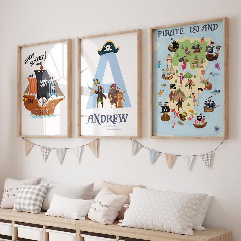 Pirate Room Decor - Etsy