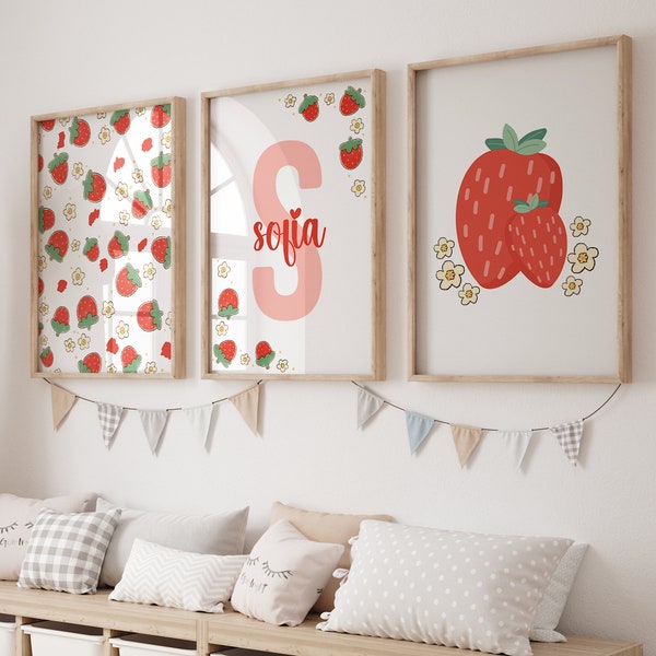 Strawberry Decor - Etsy
