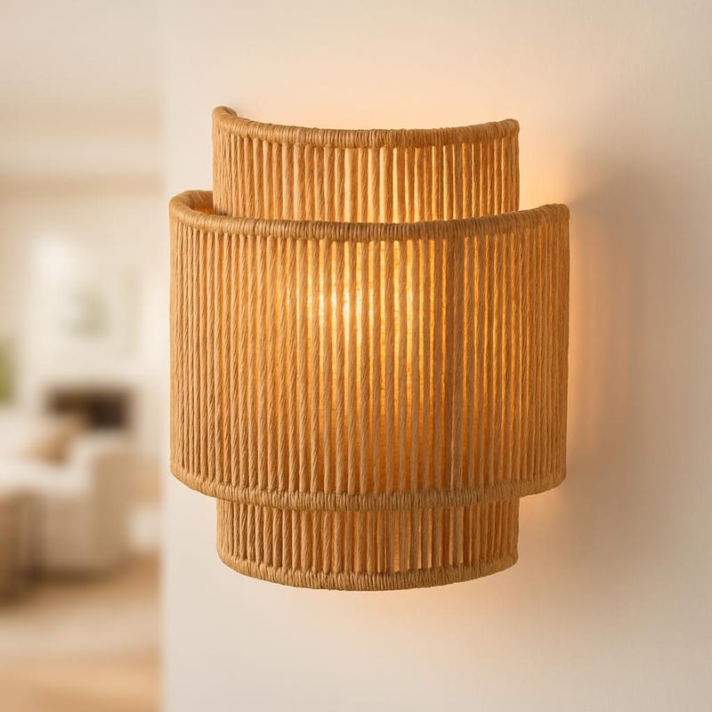 Boho Wall Light Fixture - Etsy
