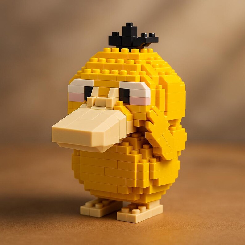 Quirky Mental Duck Blocks - DIY Construction Set With 323 Pieces - Cute ...