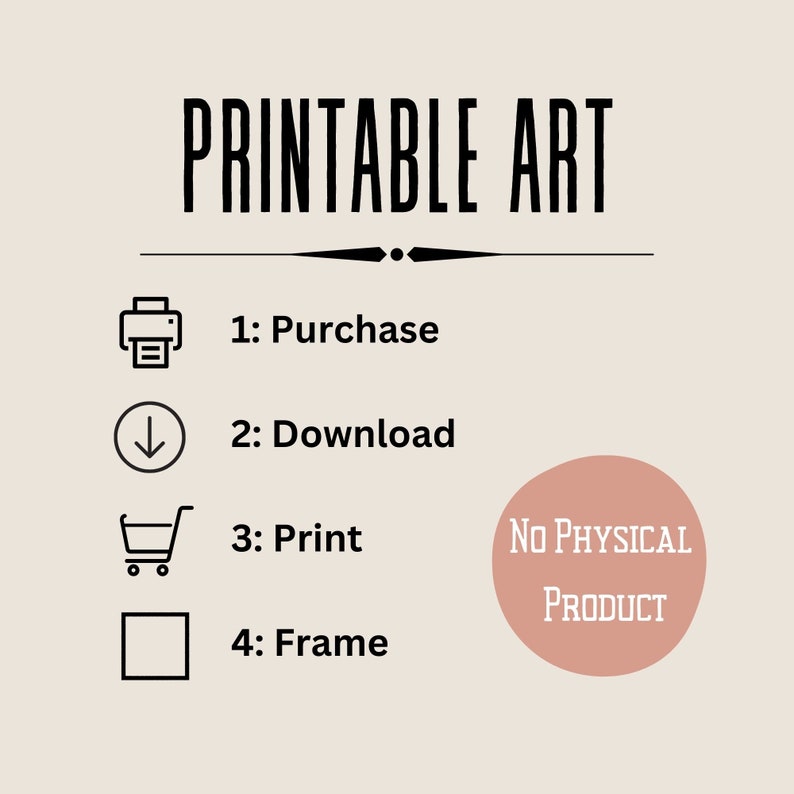 Inspire, Create, Thrive Poster Motivational Wall Art Print Out for ...