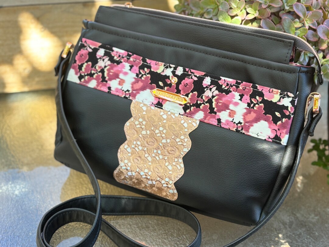 Rose Gold Leather Purse and Wallet - Etsy