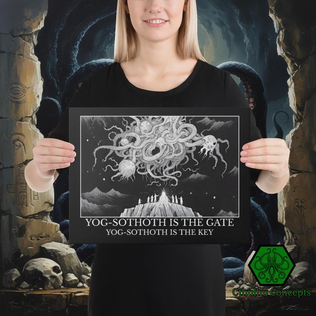 Yog-sothoth Cosmic Horror Art Print: Lovecraftian Occult Decor - Etsy