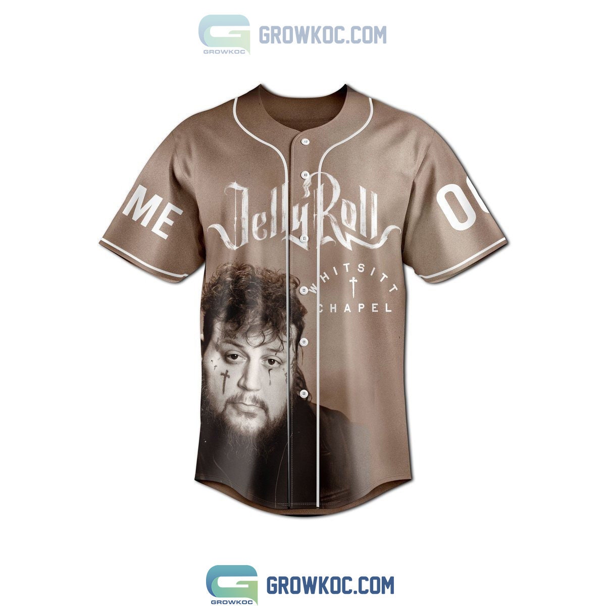 Jelly Roll Baseball Jersey, Jelly Roll Band Shirt, Jelly Roll Rock ...