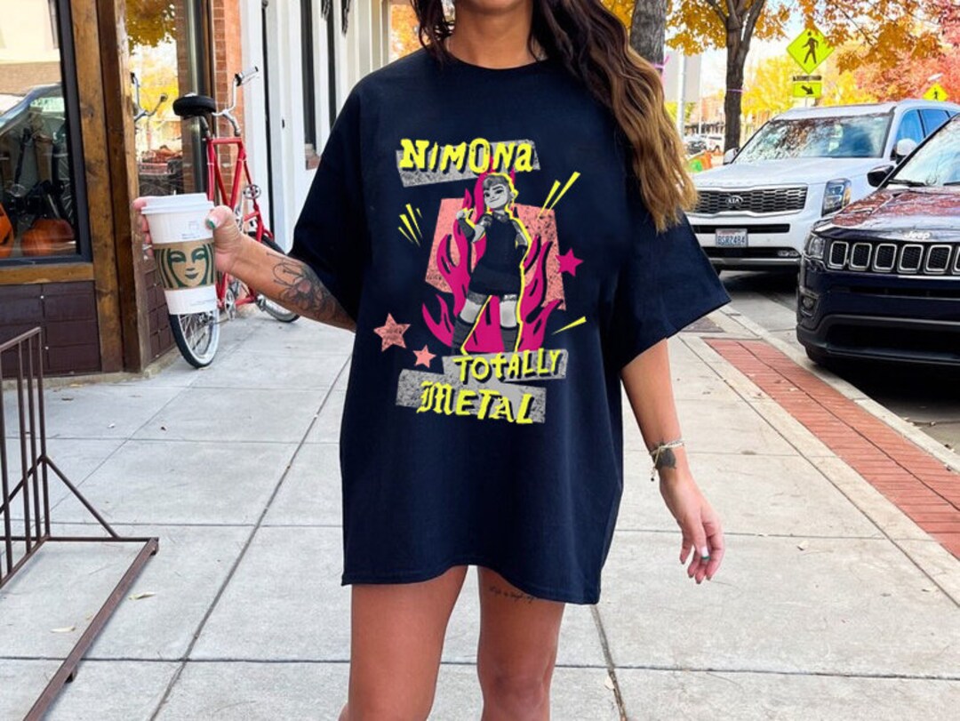 Nimona Fanart Shirt Nimona Cartoon Comic Shirt Nimona Movie - Etsy UK