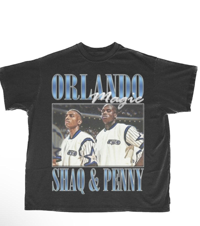 Shaquille O'neal T-shirt, Shaq T-shirt, NBA Shirt, Basketball Shirt ...