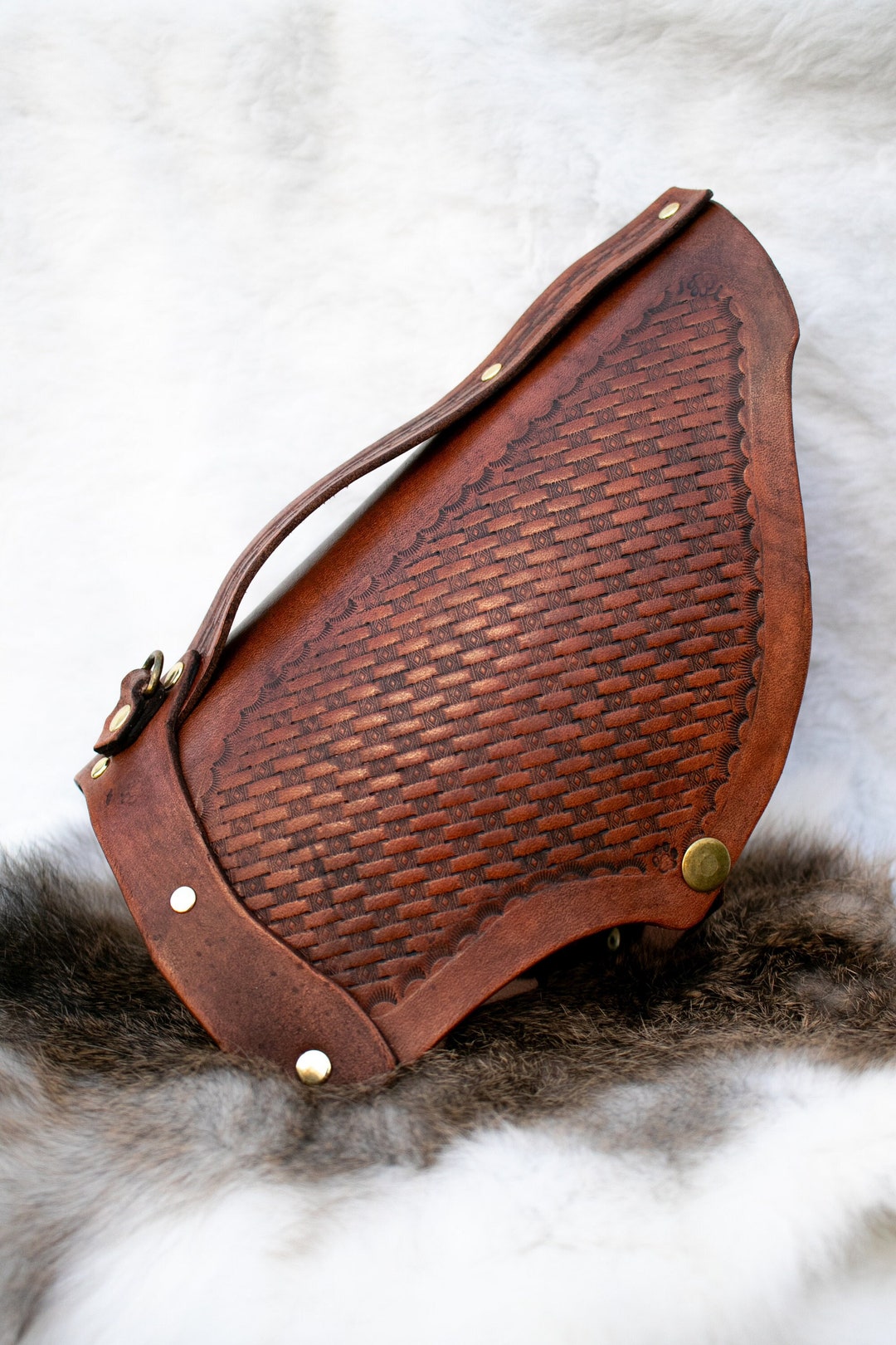 Customizable Leather Small Dog Armor Harness Classic - Etsy