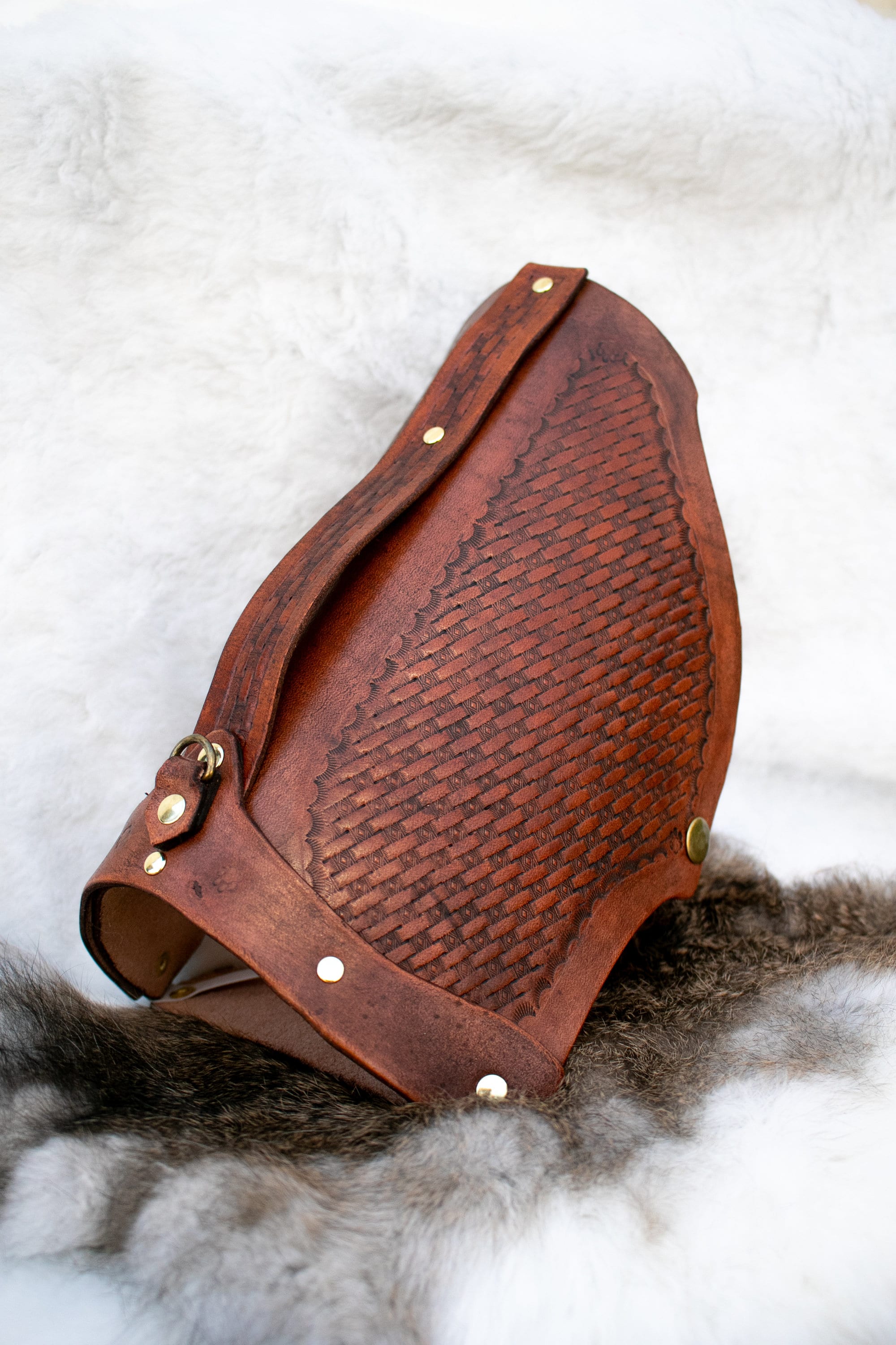 Customizable Leather Small Dog Armor Harness Classic - Etsy