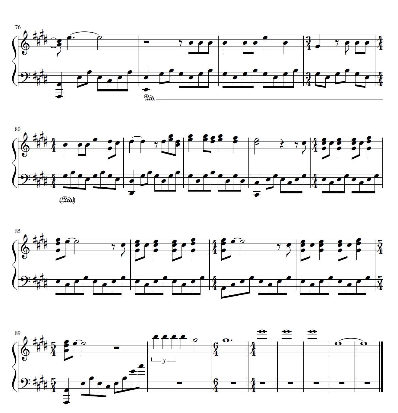 Runaway - Kanye West & Ramin Djawadi | Sheet Music for Piano - Etsy