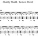 Shabby Word, Sheet Music, Digital Download, Download Digital, Music ...