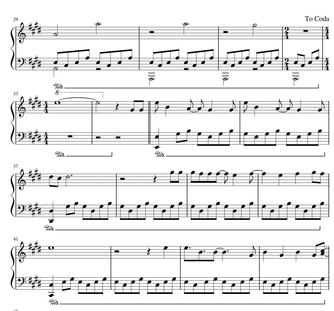 Runaway - Kanye West & Ramin Djawadi | Sheet Music for Piano - Etsy