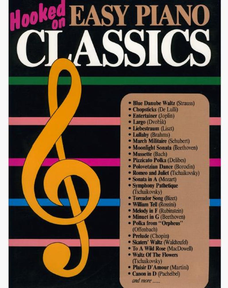 Easy Piano Classics: Popular Sheet Music Arrangements (digital Download ...