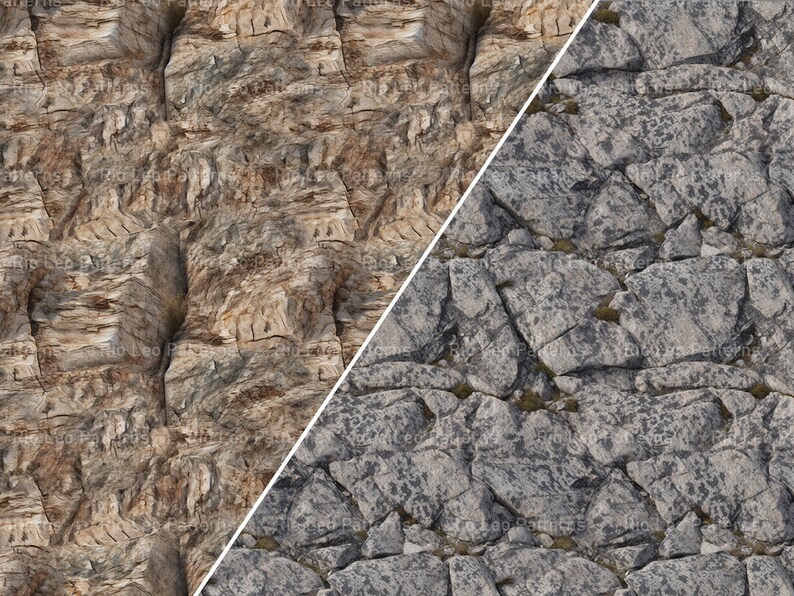 30 Rock Texture Tile Pack, Seamless Square Patterns 1024px, Instant ...