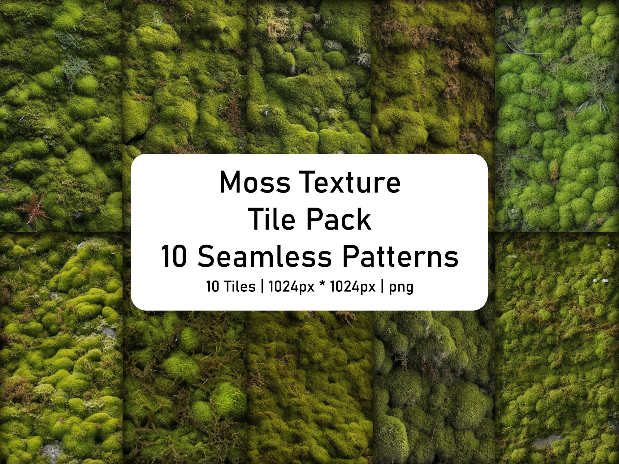 Moss Texture Tileable
