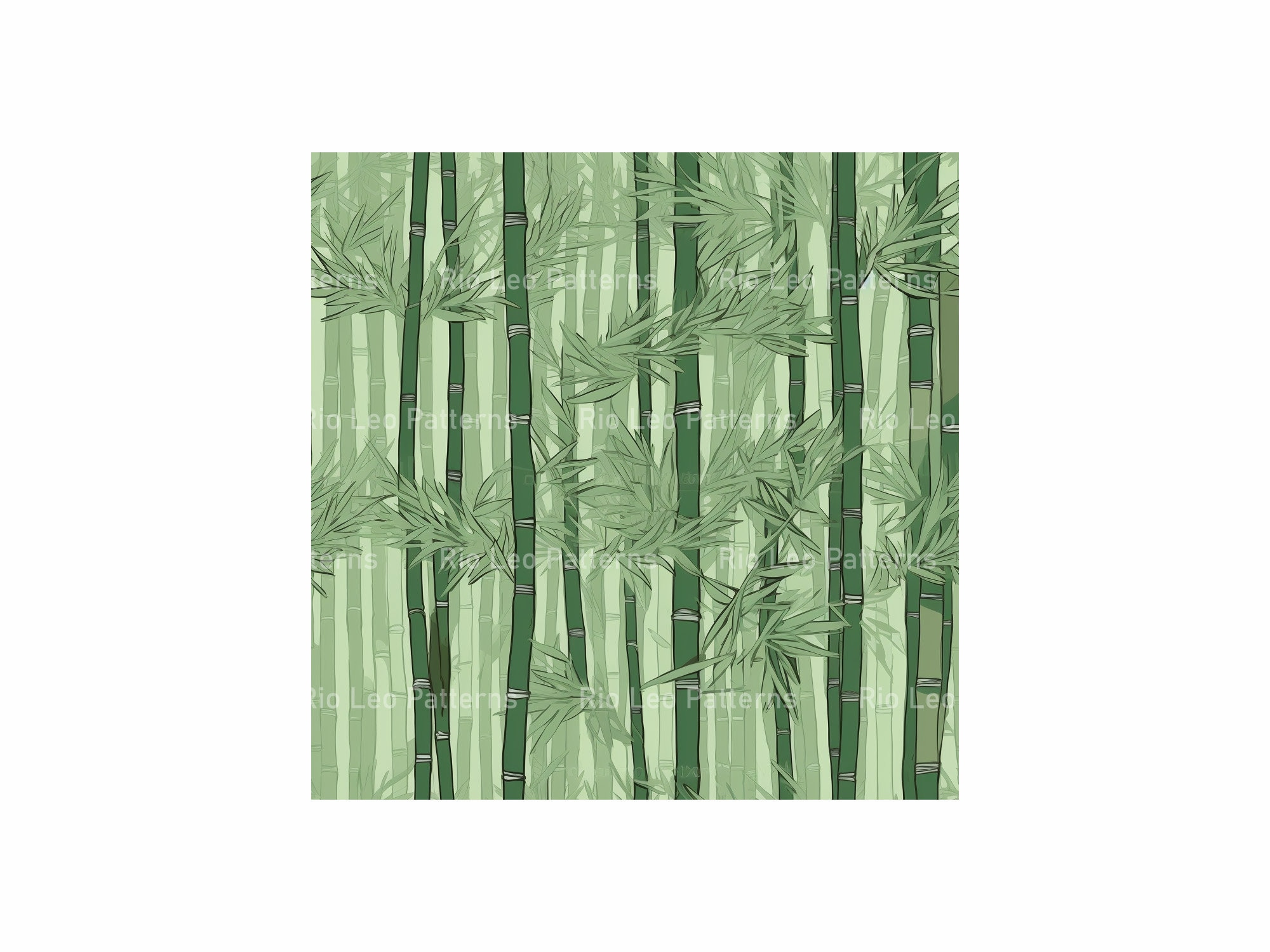 10 Bamboo Forest Pattern Bundle 1, Seamless Square Tiles 1024px ...