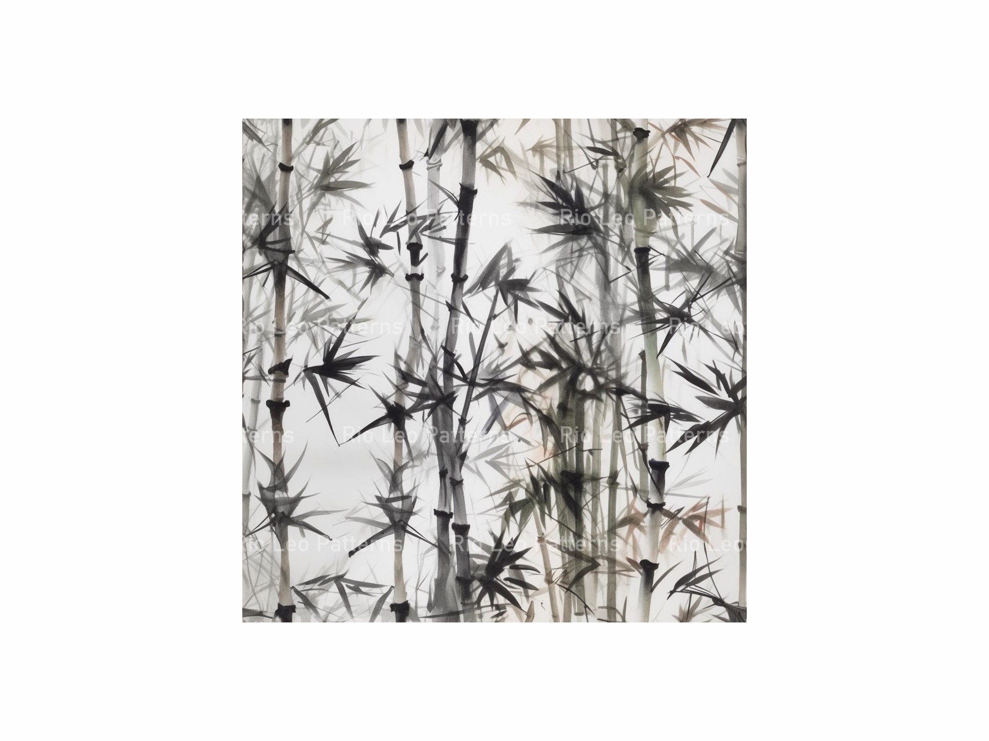 10 Bamboo Forest Pattern Bundle 1, Seamless Square Tiles 1024px ...