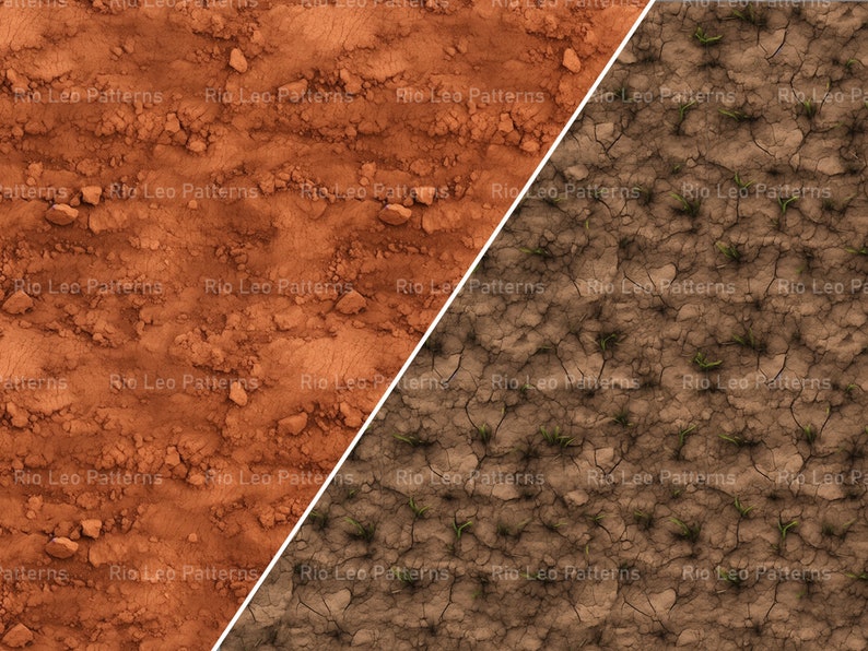 50 Dirt Ground Texture Tile Pack, Seamless Square Patterns 1024px ...