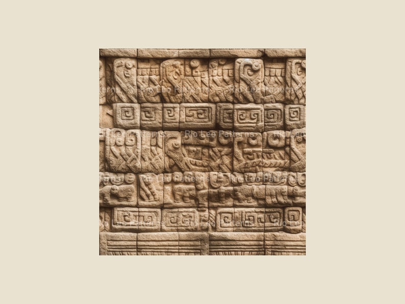 12 Temple Walls Texture Tile Pack, Seamless Square Patterns 1024px ...