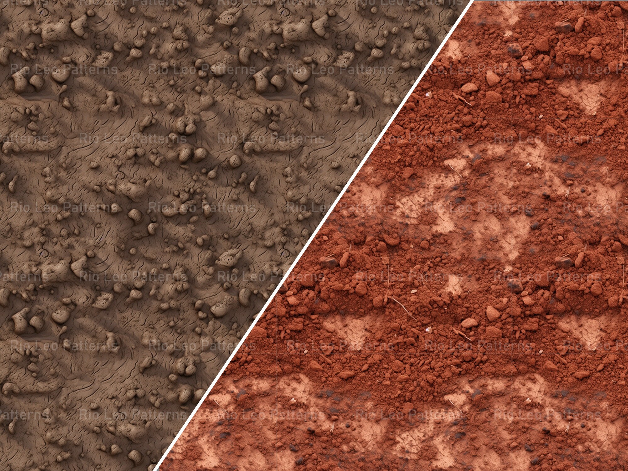 50 Dirt Ground Texture Tile Pack, Seamless Square Patterns 1024px ...