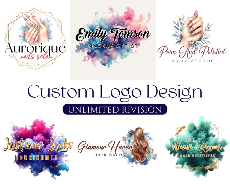 Custom Logo Design for Business, Professional Brand Maker (AI, EPS, JPG ...