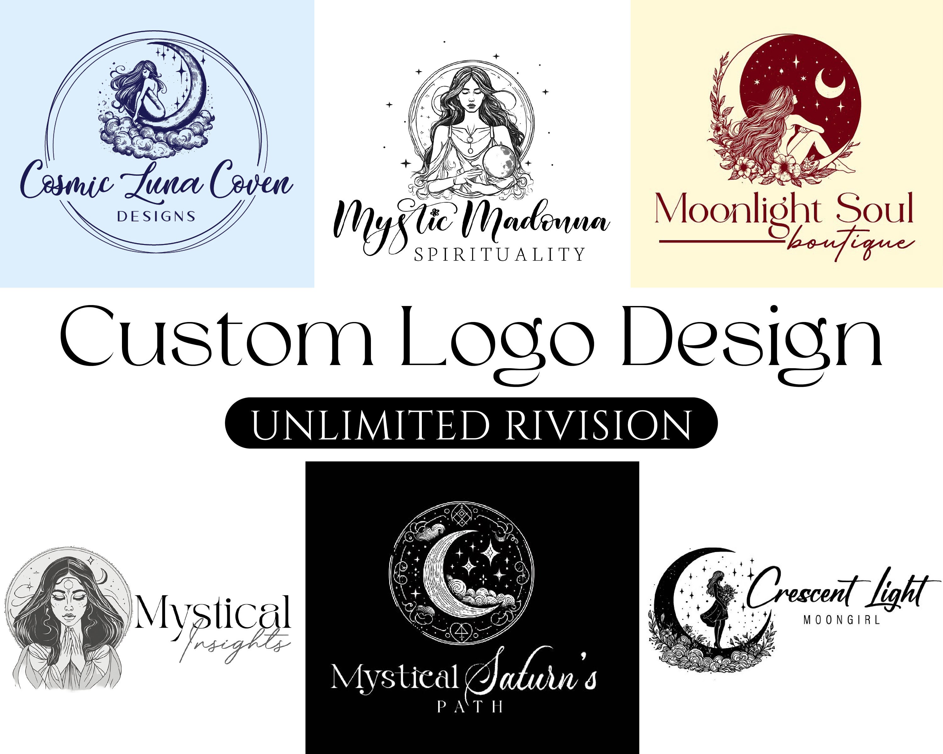 Custom Hand Drawn Logo, Logo Design, Logo Design Custom for Business ...