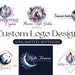 Custom Hand Drawn Logo, Custom Logo Design, Logo Design Custom for ...