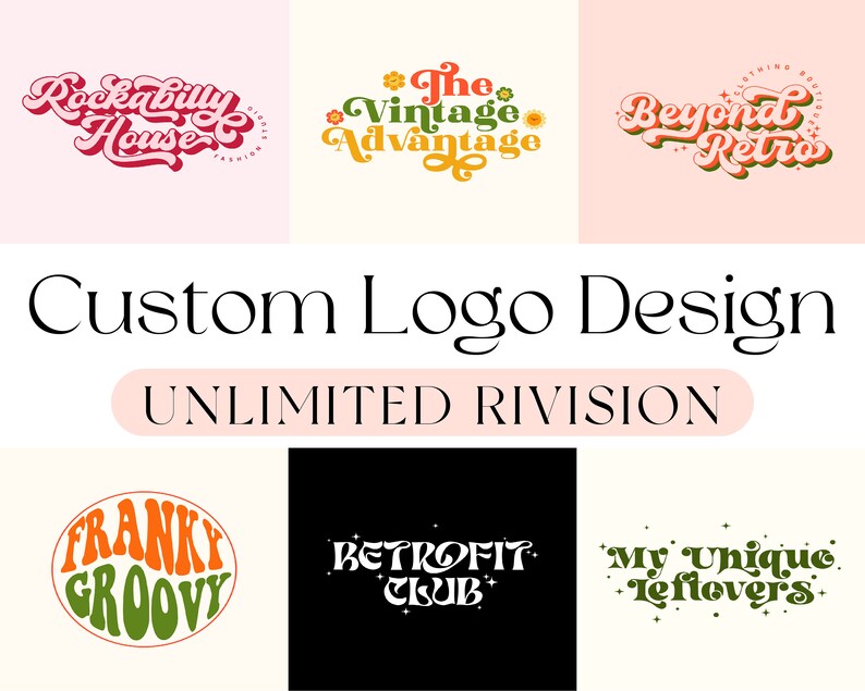 Custom Hand Drawn Logo, Custom Logo Design, Logo Design Custom for ...