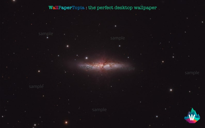 Desktop Wallpaper Galaxy Cigar M82 Telescope Real Space - Etsy