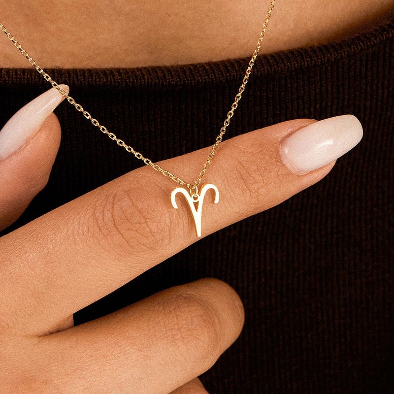 Aries Necklace - Etsy