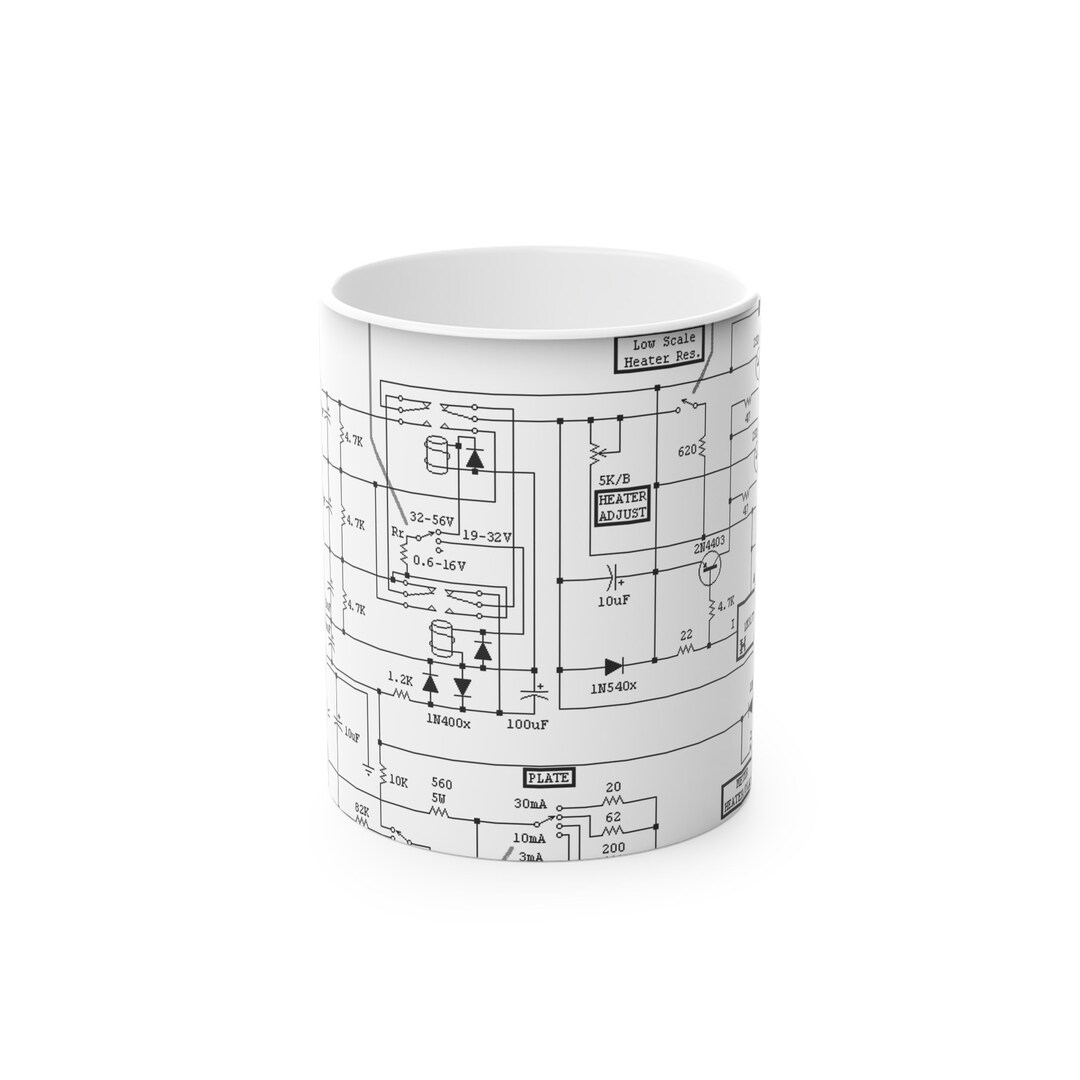 Schematics Magic Mug - Etsy