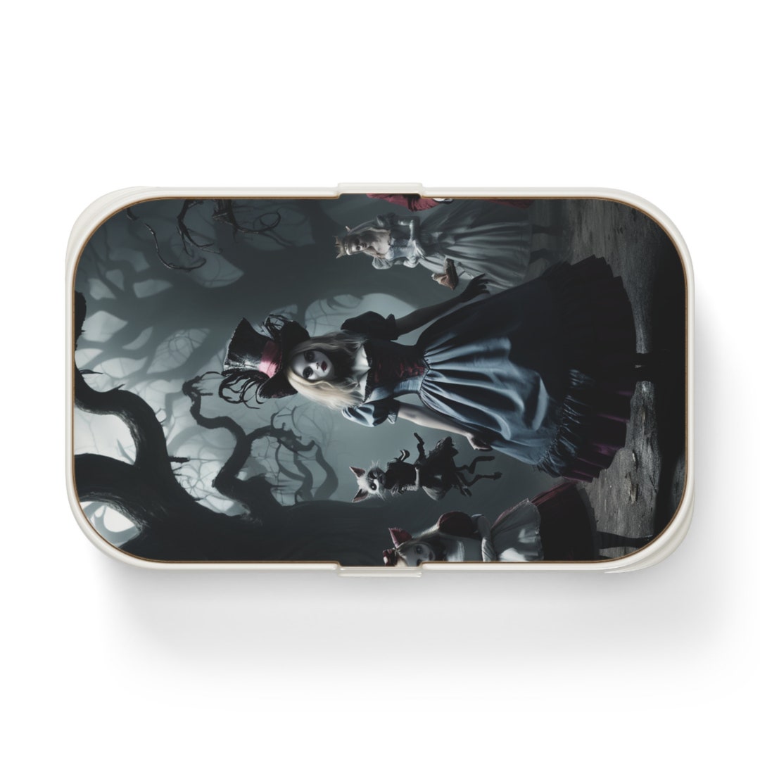 Gothic Alice in Wonderland Bento Lunch Box - Etsy