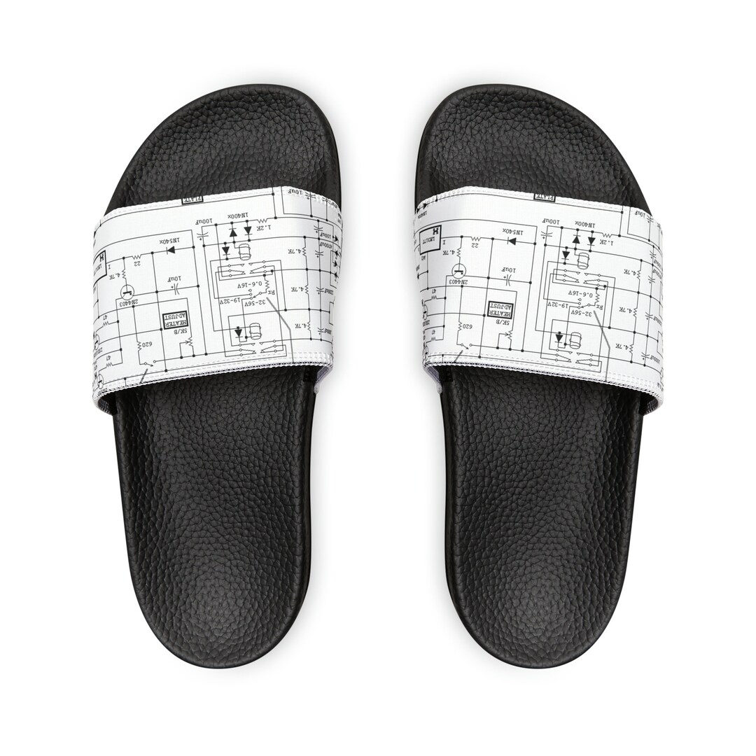 Schematic Men's Slide Sandals - Etsy