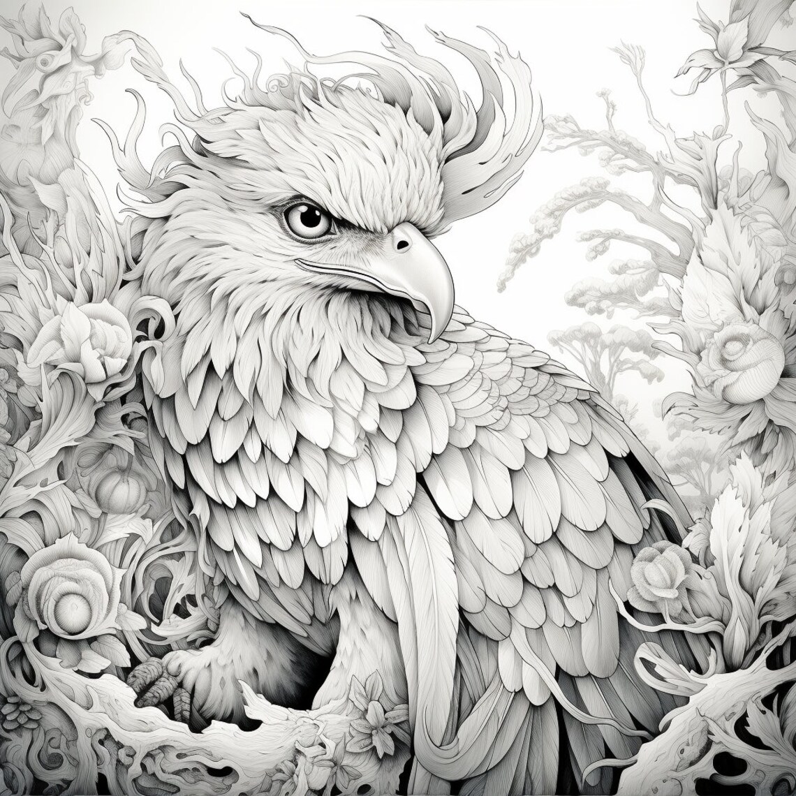 Intricate Adult Coloring Pages - Etsy