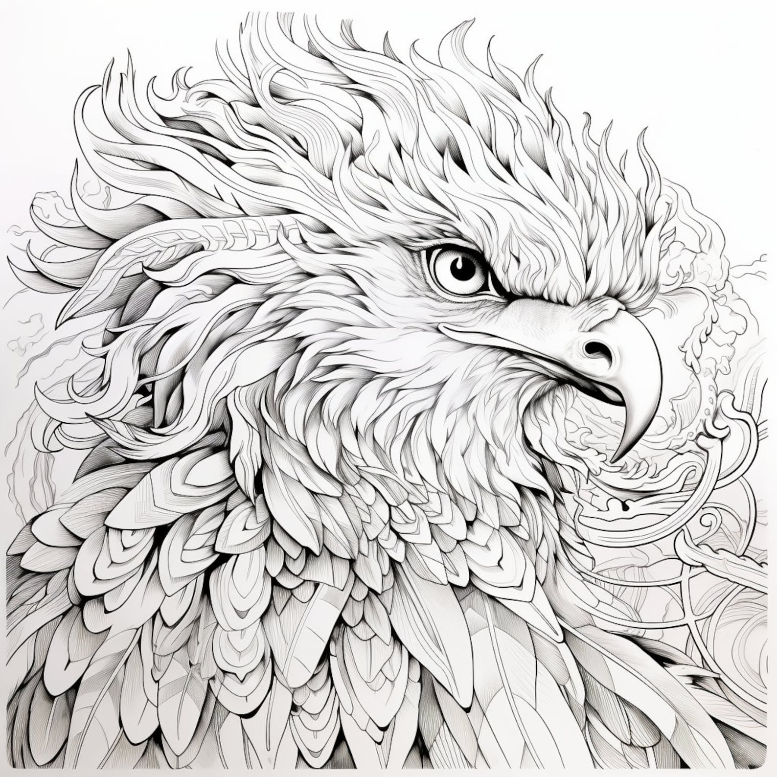 Intricate Adult Coloring Pages - Etsy