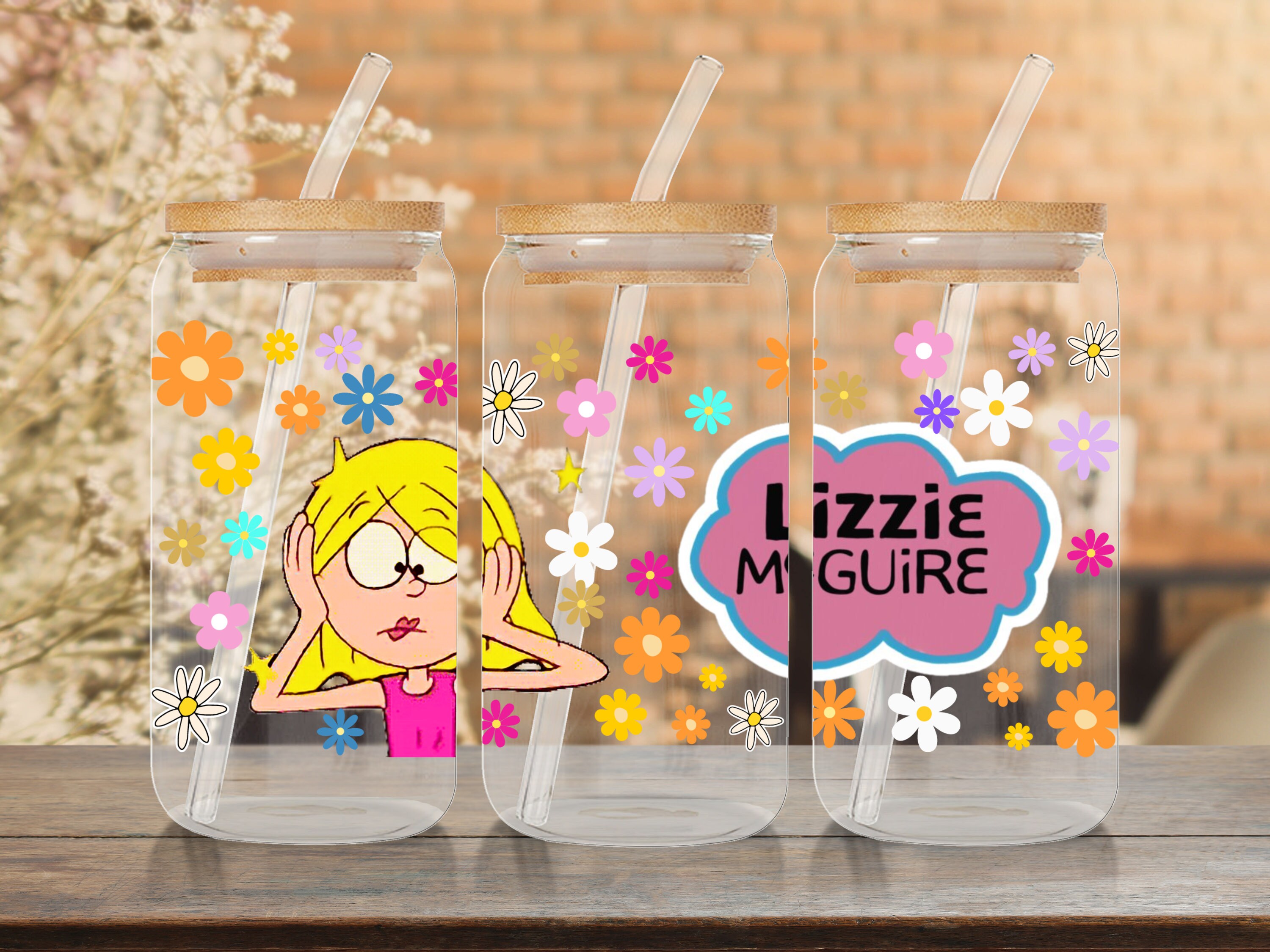 Lizzie Mcguire Glass Can Wrap Downloadable Digital File - Etsy