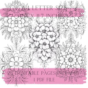 25 Floral Mandala Colouring Book V2 | Colouring Pages | Art Activity ...
