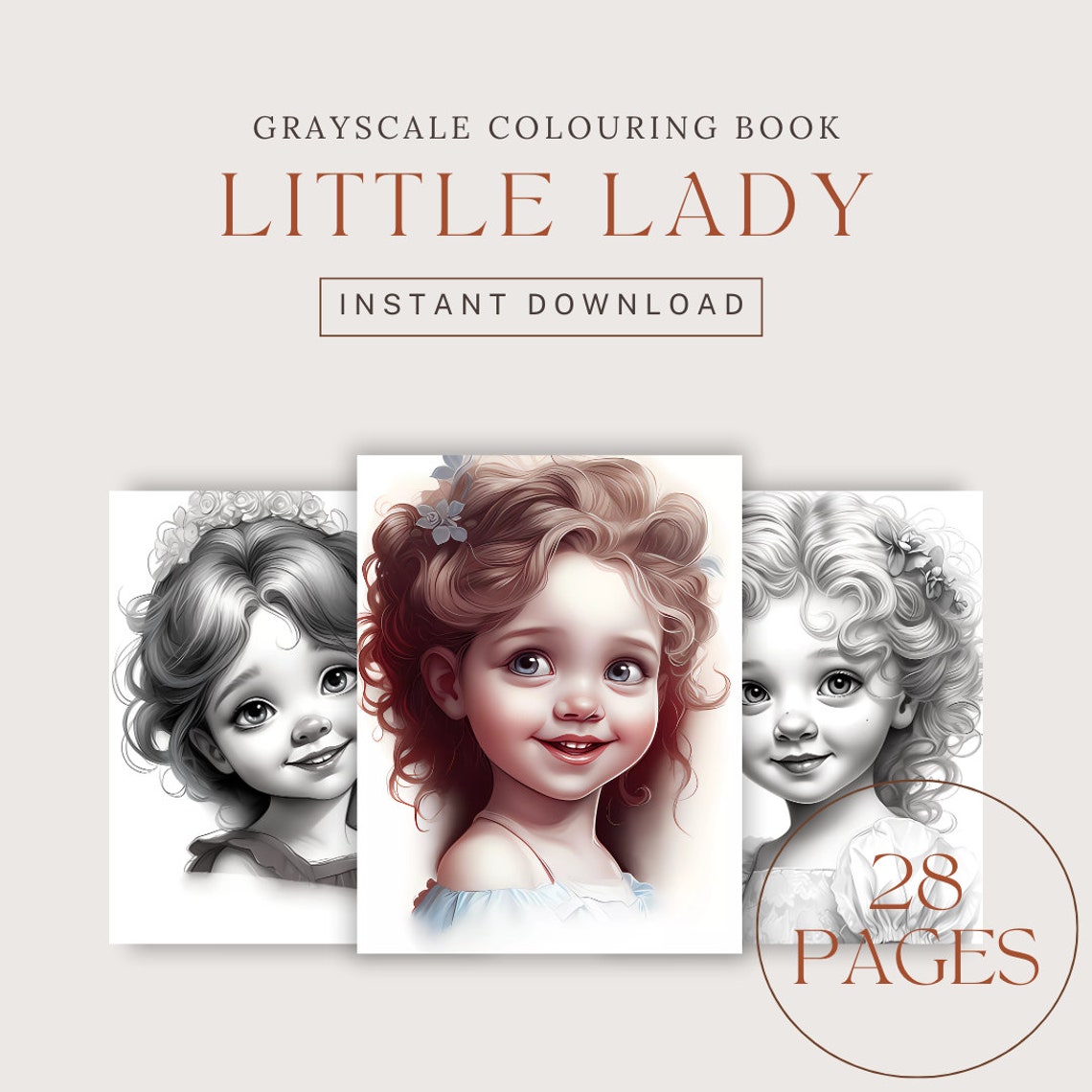 28 Little Lady Colouring Pages Colouring Book Colouring Art Activity ...