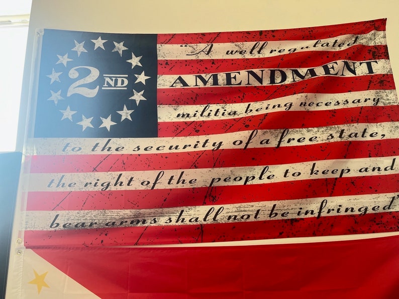 2nd Amendment Flag - Etsy