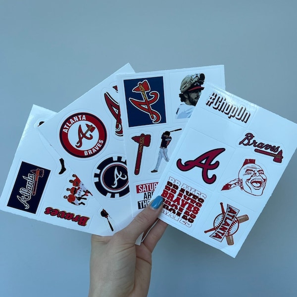 Atlanta Braves Decal - Etsy