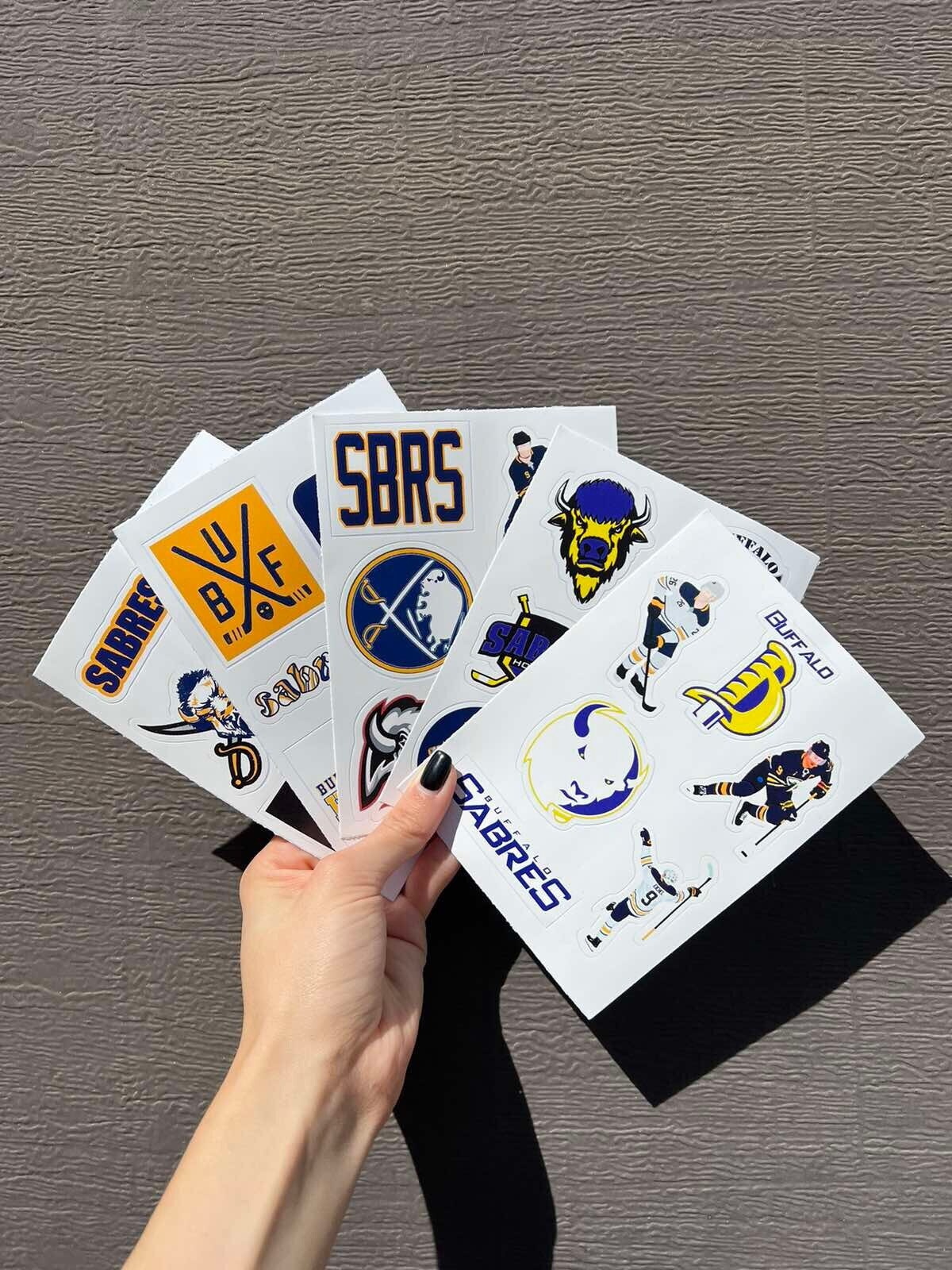 28 Pcs Buffalo Sabres Sticker Pack - Etsy