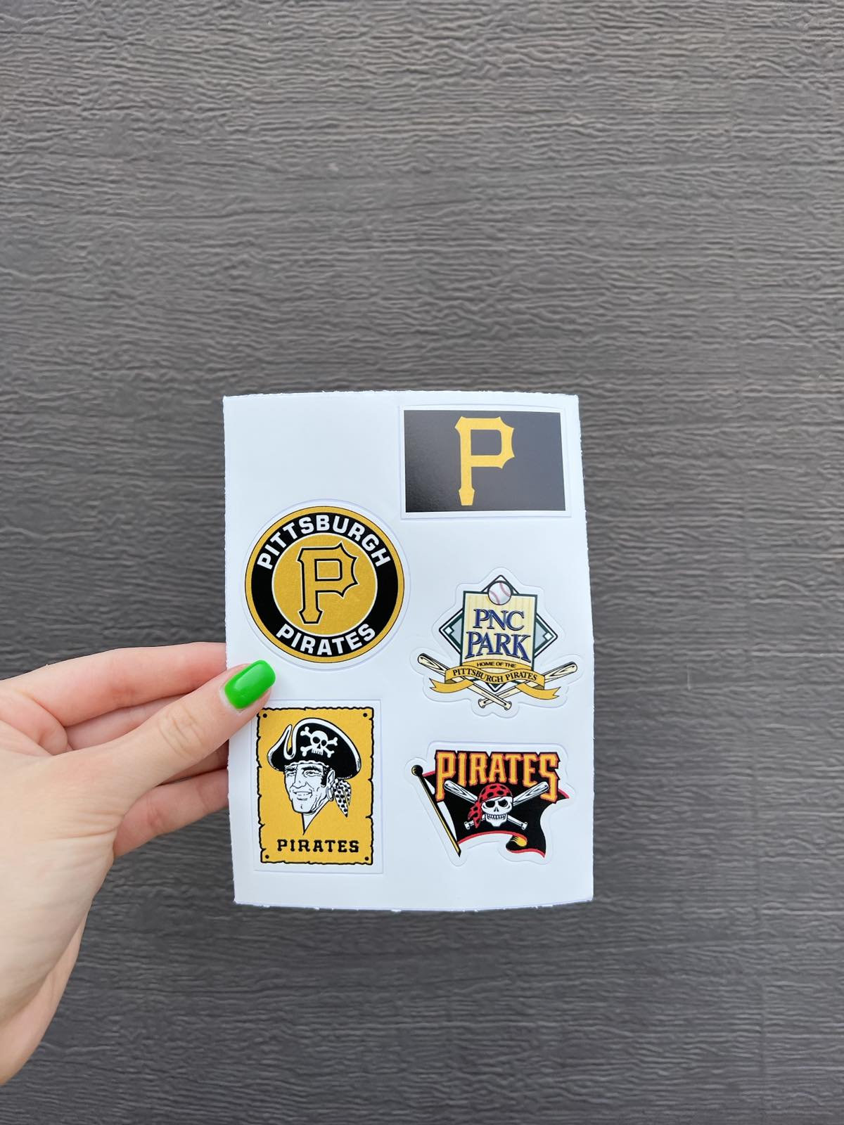24 Pcs Pittsburgh Pirates Sticker Pack - Etsy