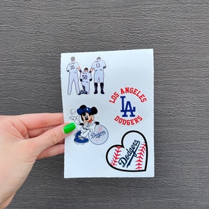 50 Pcs Los Angeles Dodgers Sticker Pack - Etsy