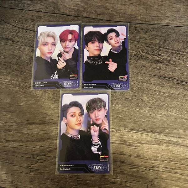 Stray Kids Official Photo Cards - Etsy