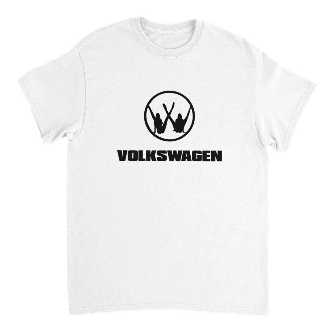 Volkswagen T Shirt Hand Painted Vintage Car Design Men Women Retro VW ...