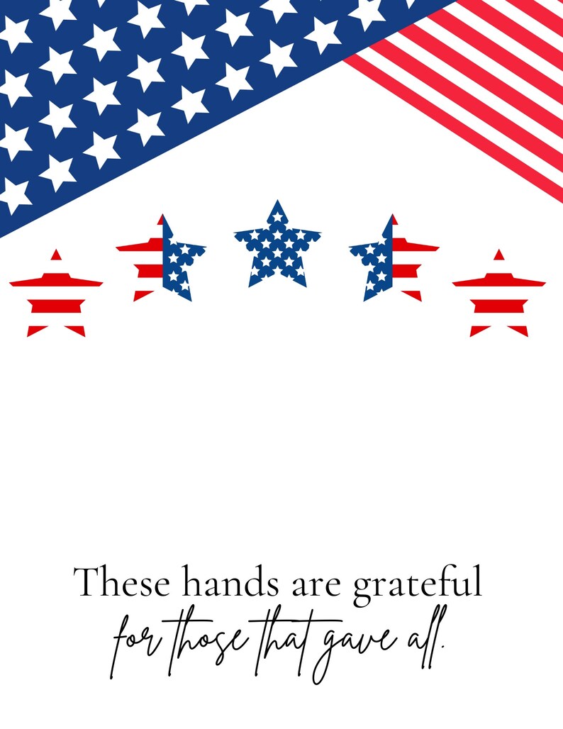 Printable Patriotic Activity for Kids Art Activities for Remembering ...