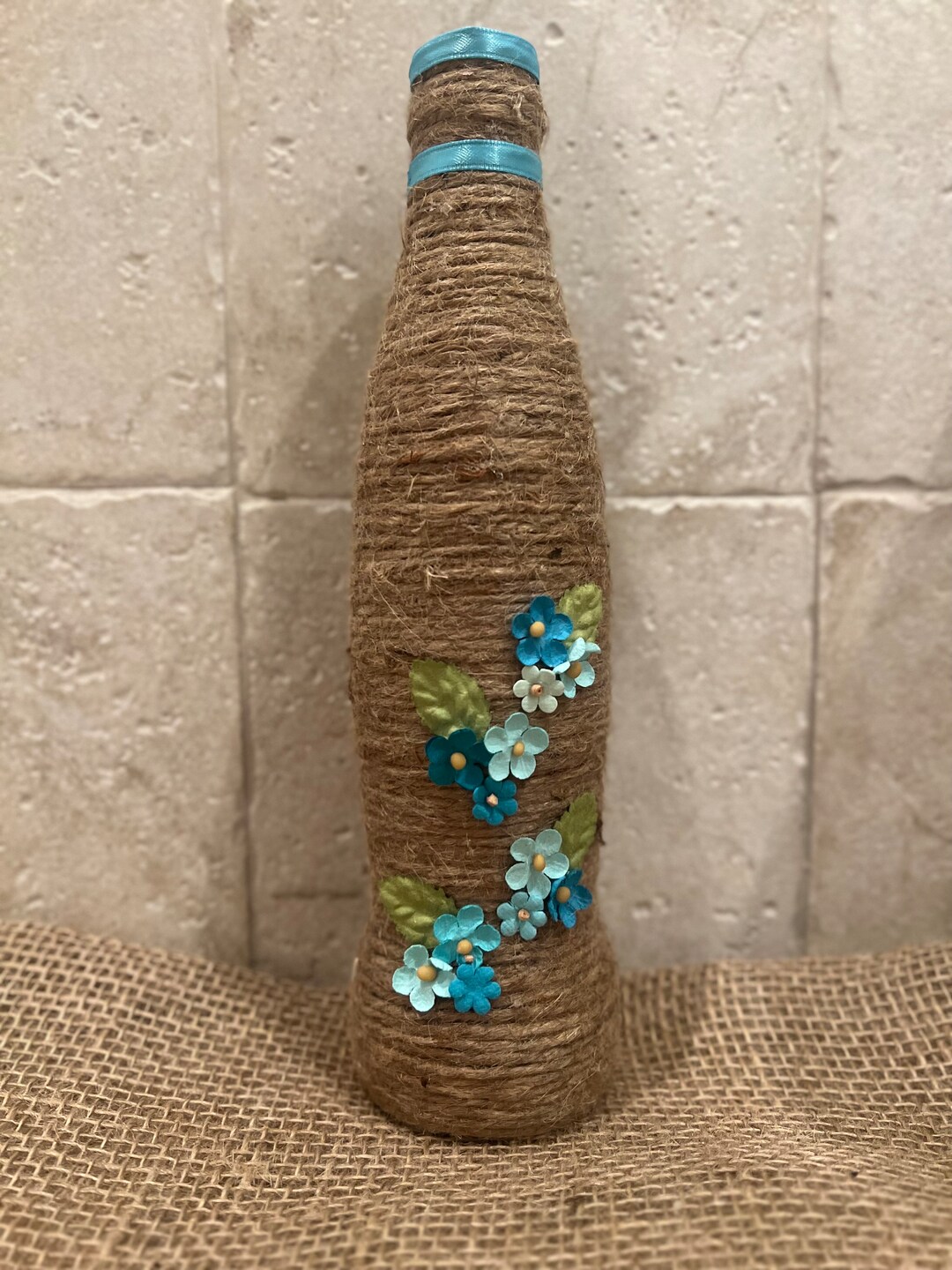 Jute Bottle - Etsy