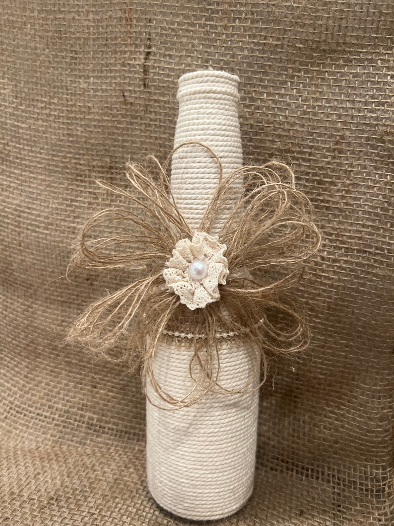 Jute Bottle - Etsy