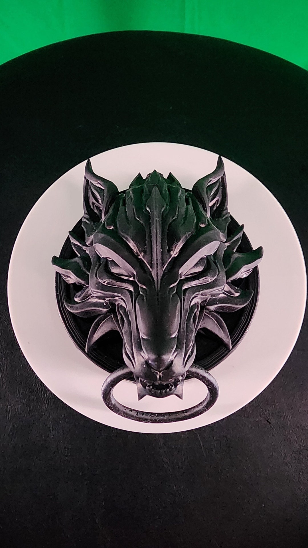 FF7 Fenrir Wolf Badge Cloud Strife Cosplay Badge 3D Printed - Etsy